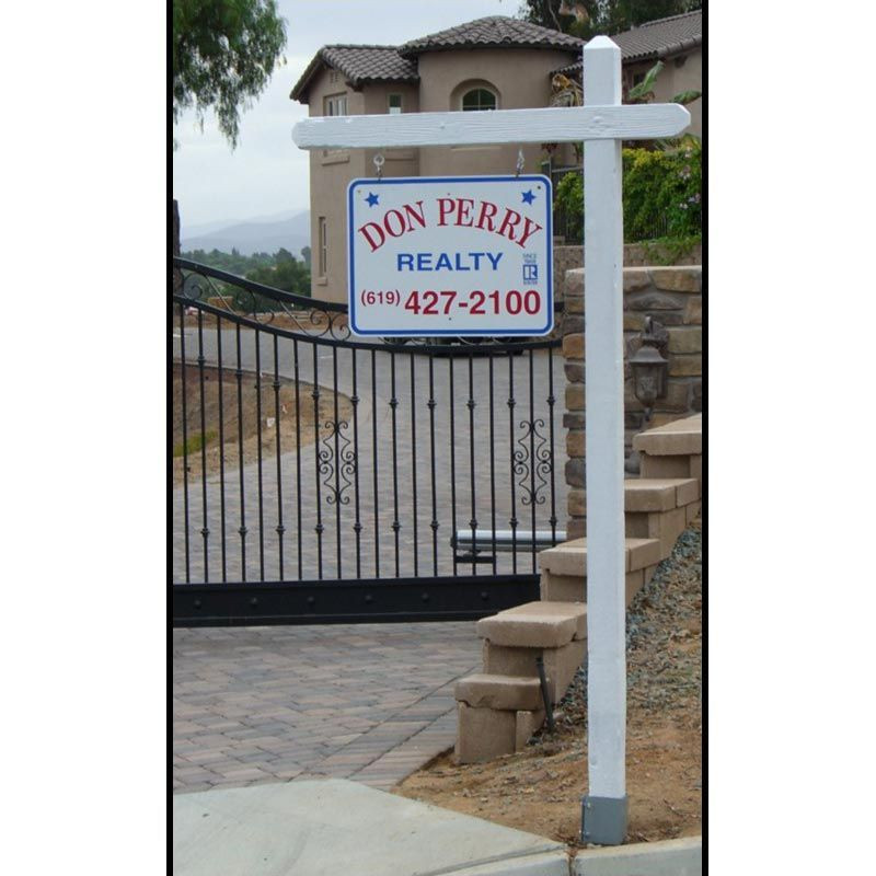 Post and Panel - Double Post - Sign Bracket Store