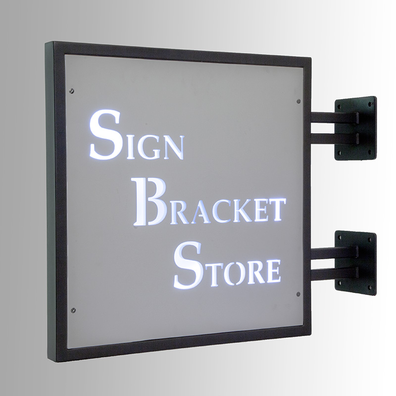 How to Find the Right Lighted Sign Bracket for Your Business - Sign ...