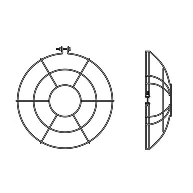 Goose Neck Lighting Wire Guard