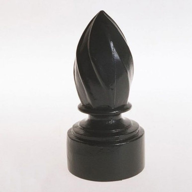 Cast Aluminum Flame Finial For a 3" Diameter Post