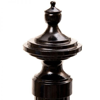 Cast Aluminum Wisteria Lane Finial for 3" Diameter Post