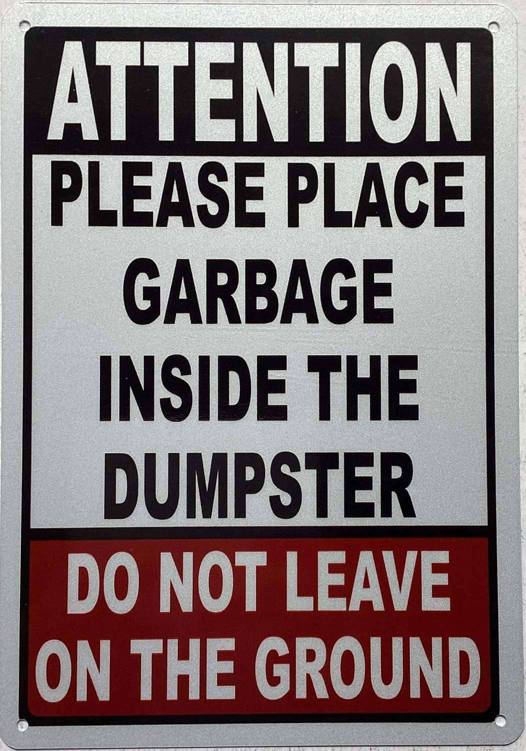 DSNY garbage stickers