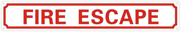 FIRE Escape Sign