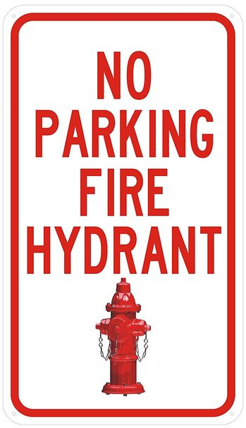 Fire Hose Hydrant Sign in.with [Graphic Only] Fire Hydrant Symbol