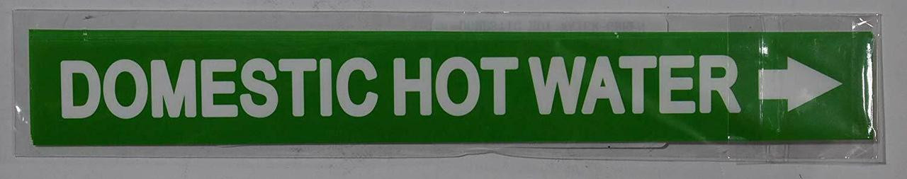 Pipe Identification Labels / pipe marking signs