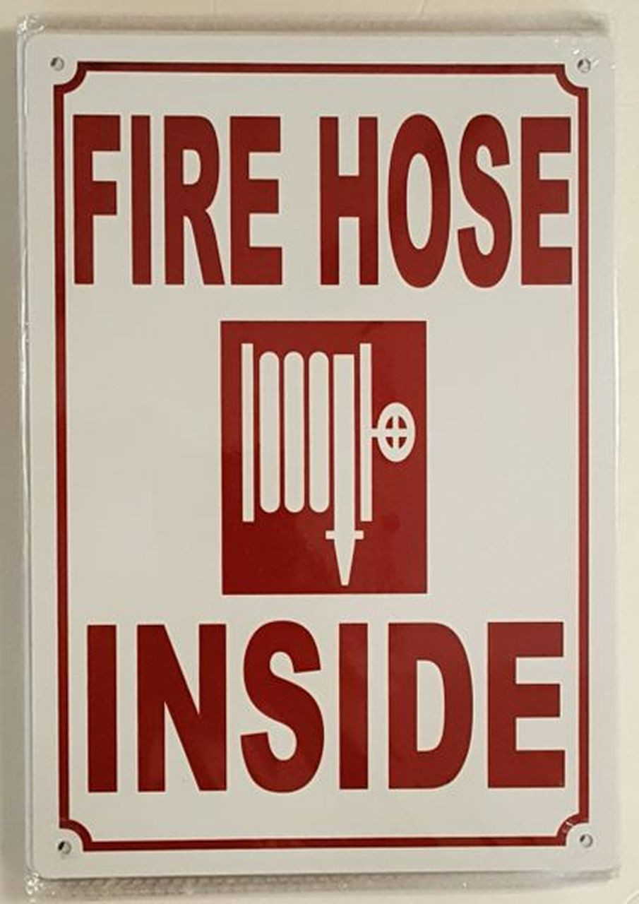 FIRE HOSE Sign