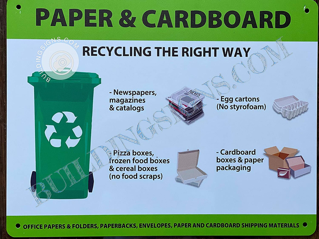 RECYCLE SIGNS