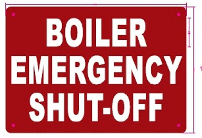 EMERGENCY SHUT OFF SWITCH SIGN (7x10,Red,Aluminum) - HPDSIGNS.NYC