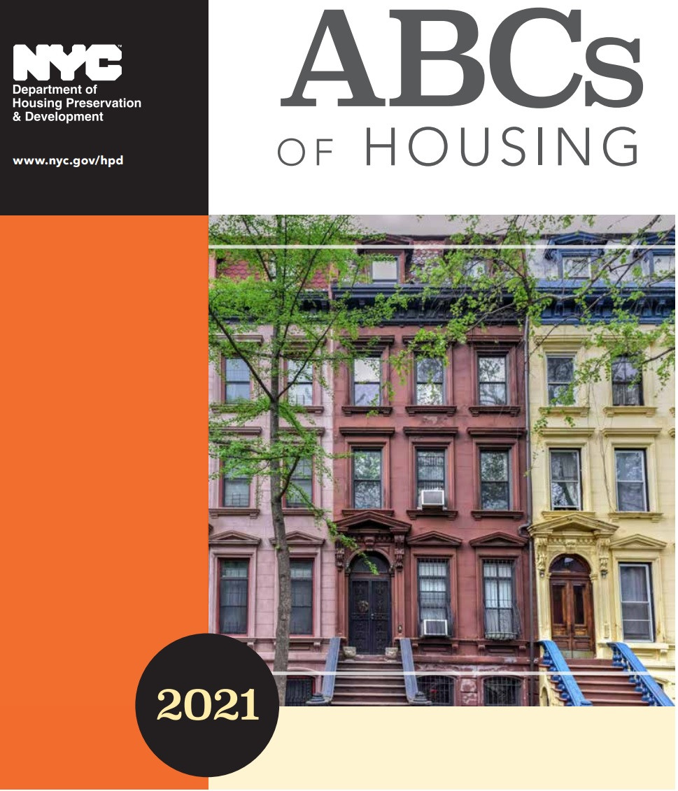 HPD Housing Information Guide sign (§ 26-1103)