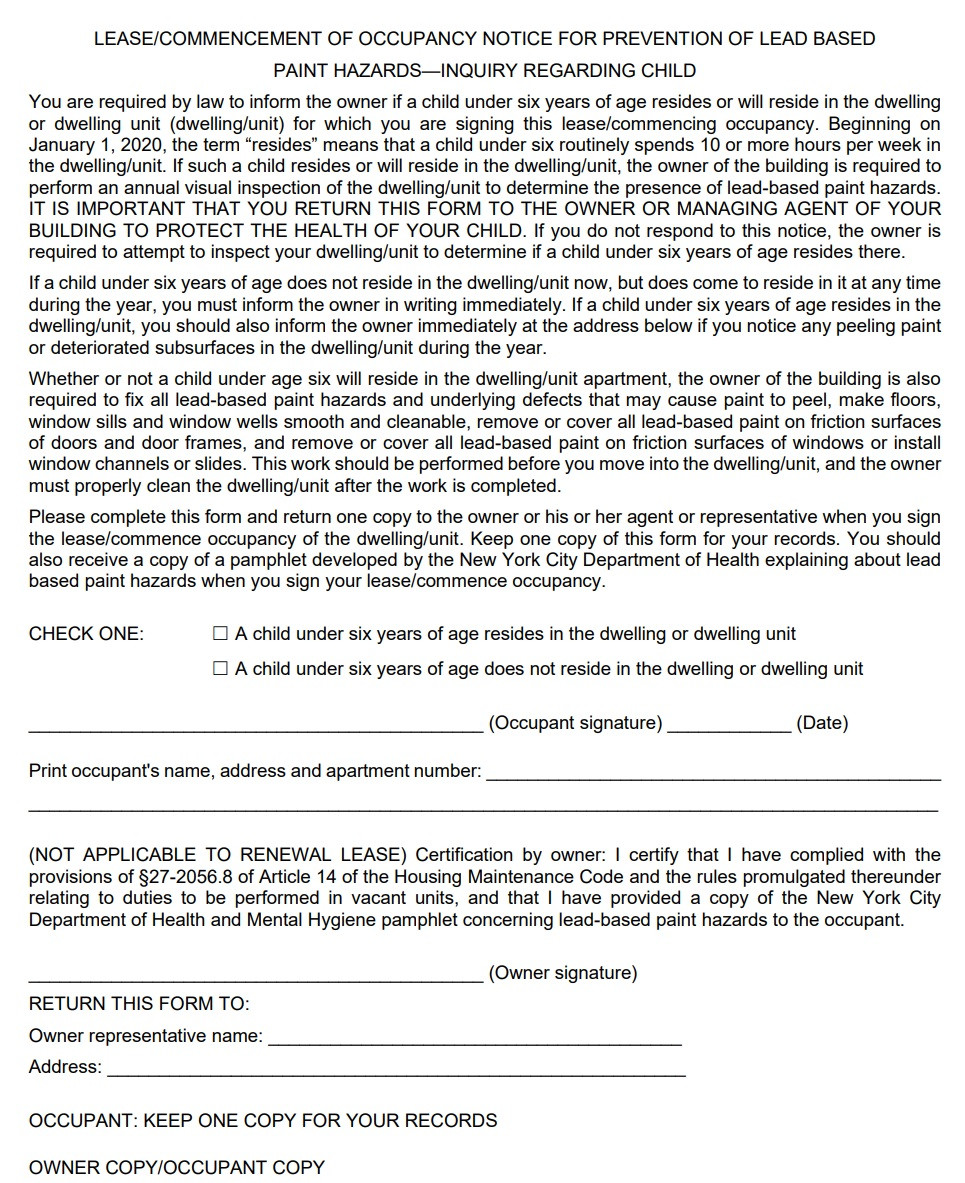 Windows guard and lead paint notice 2023 (pdf file)