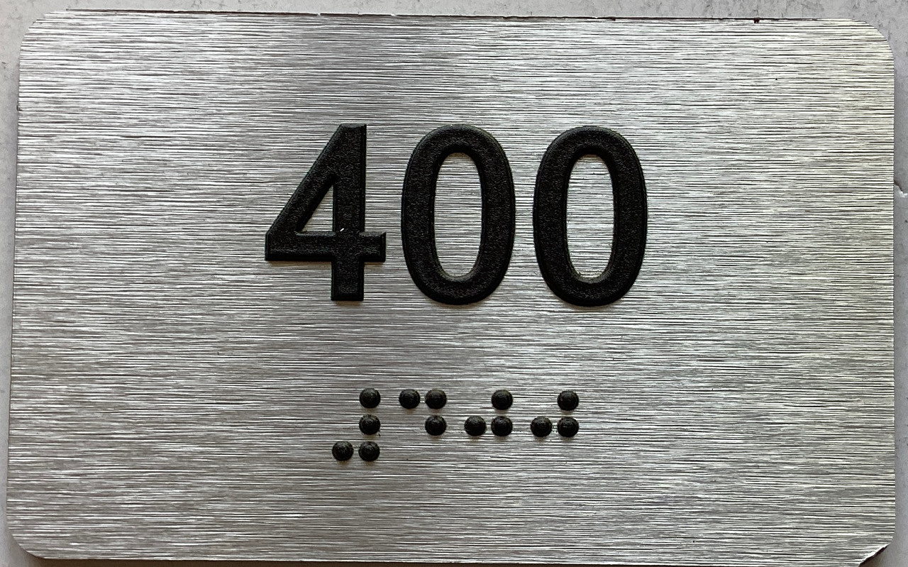 Apartment number 400 sign -Unit Number 400 sign / Suite 400 sign ...