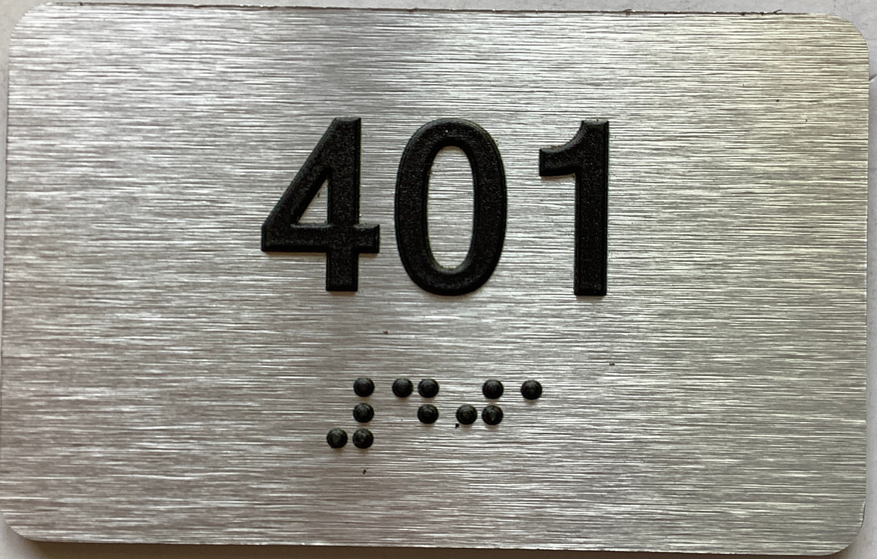 Apartment number 401 sign -Unit Number 401 sign / Suite 401 sign ...