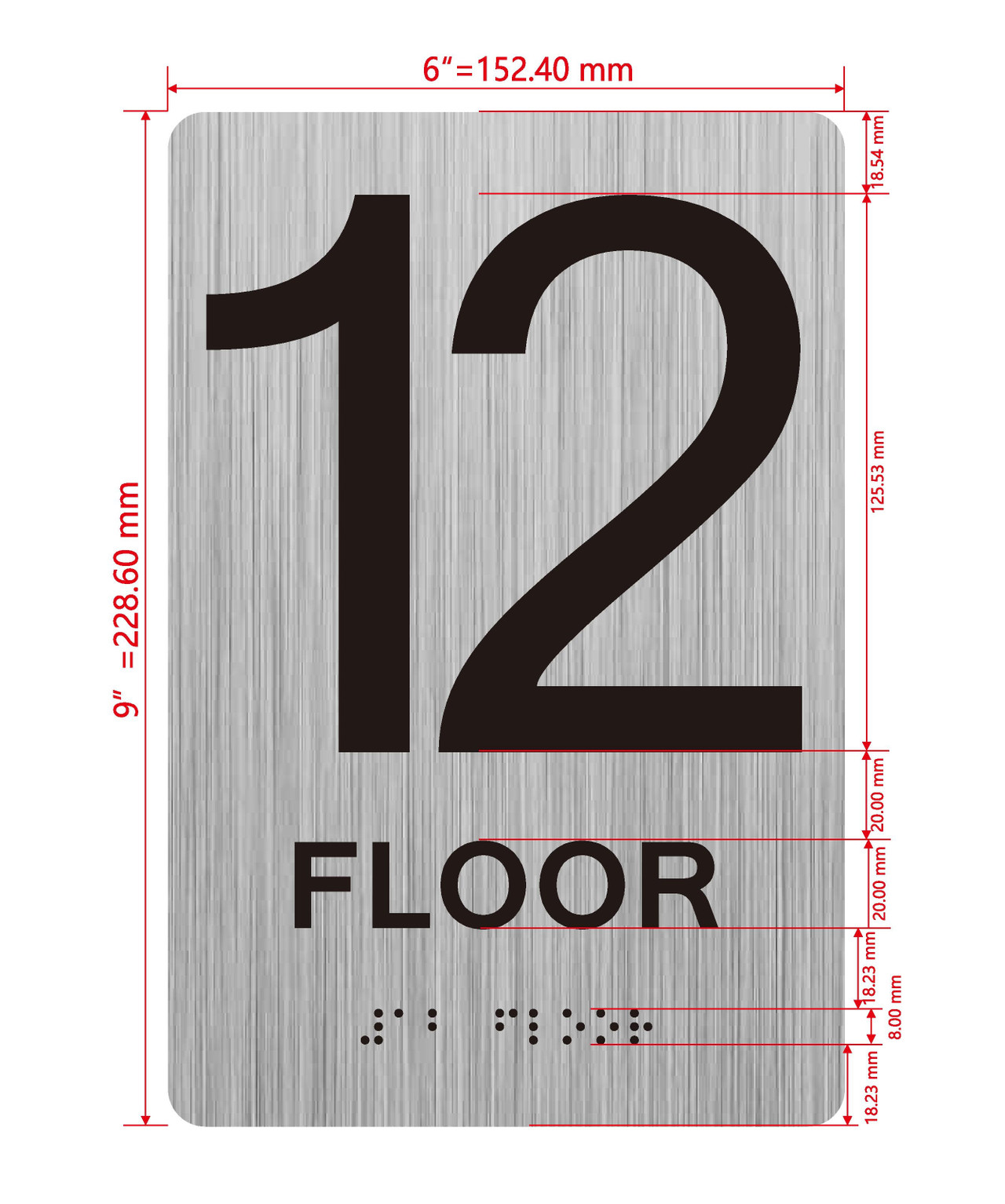 11 FLOOR -The park ave line size 6X9
