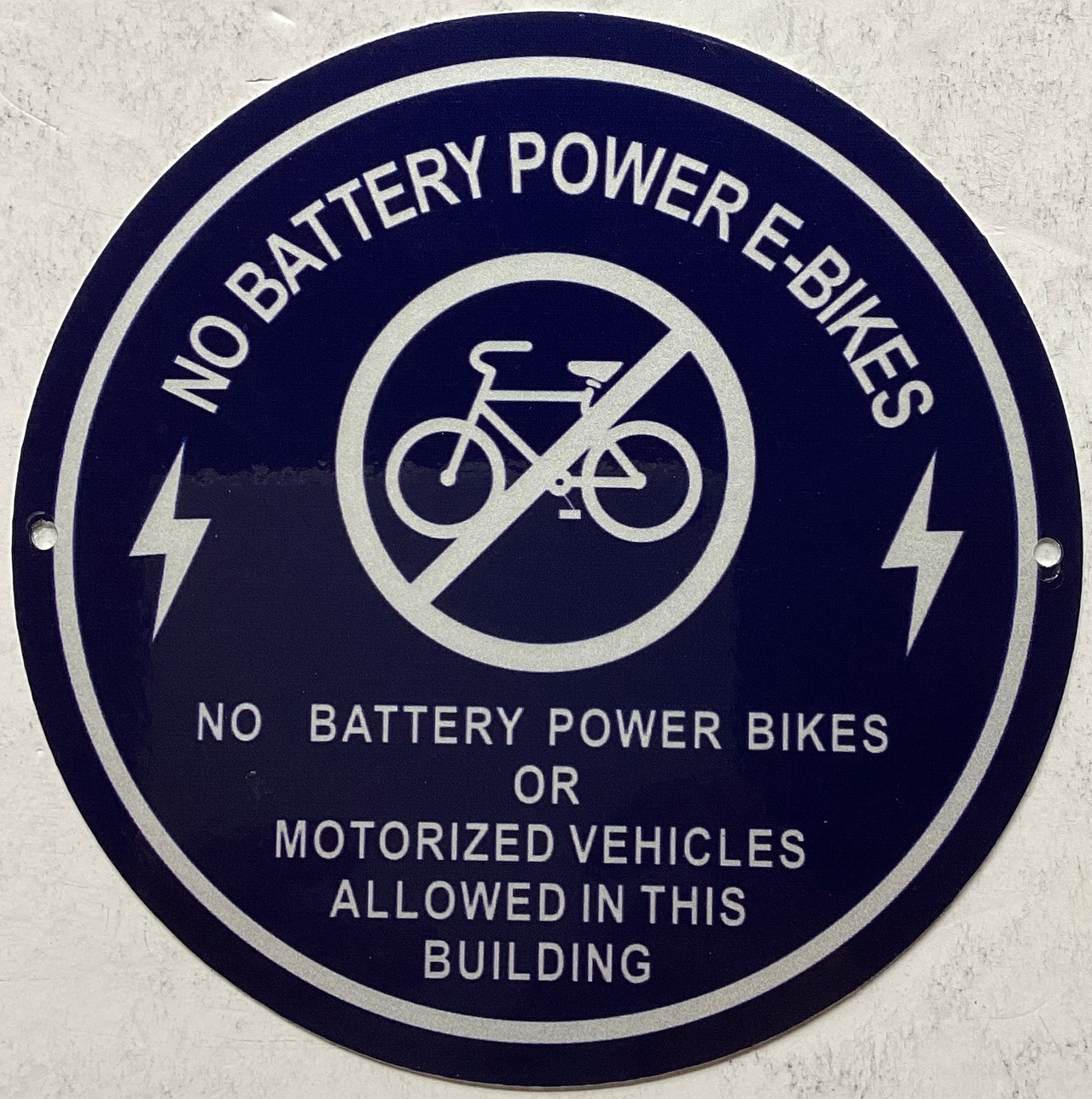 e-bike sign