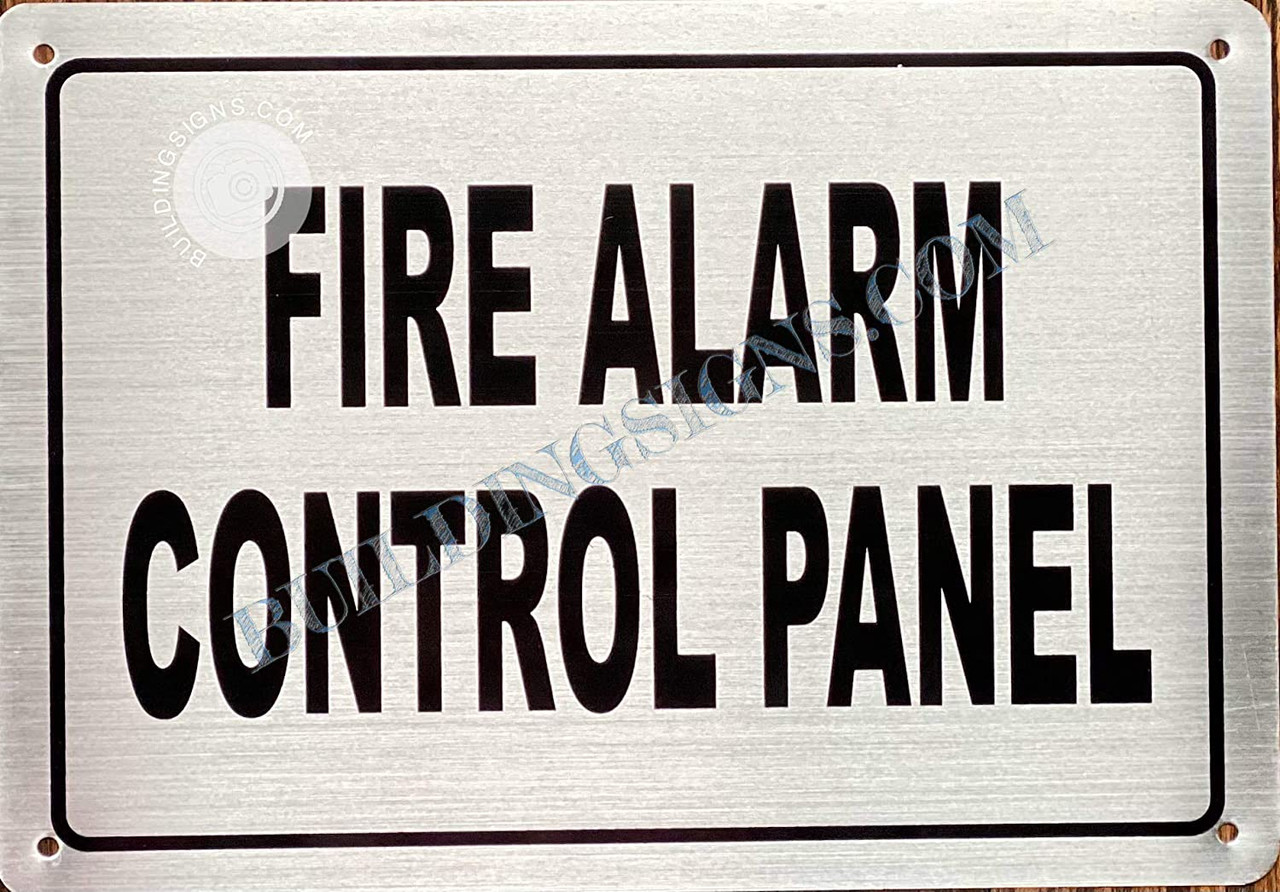 FIRE Alarm Control Panel Sign- FACP Sign