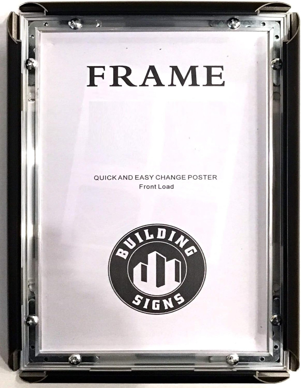 black Poster Frame 5x7 Inches, snap frame 5x7, Outdoor Poster Display ...