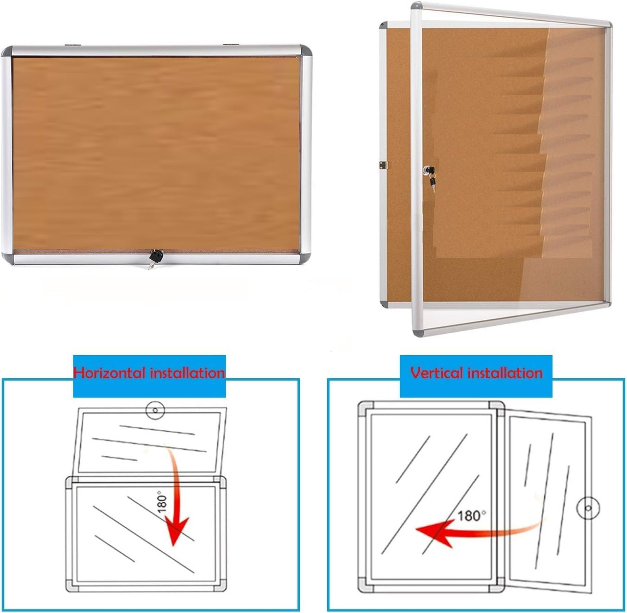 Building Lockable Notice Frame/Building Lockable Display Frame ...