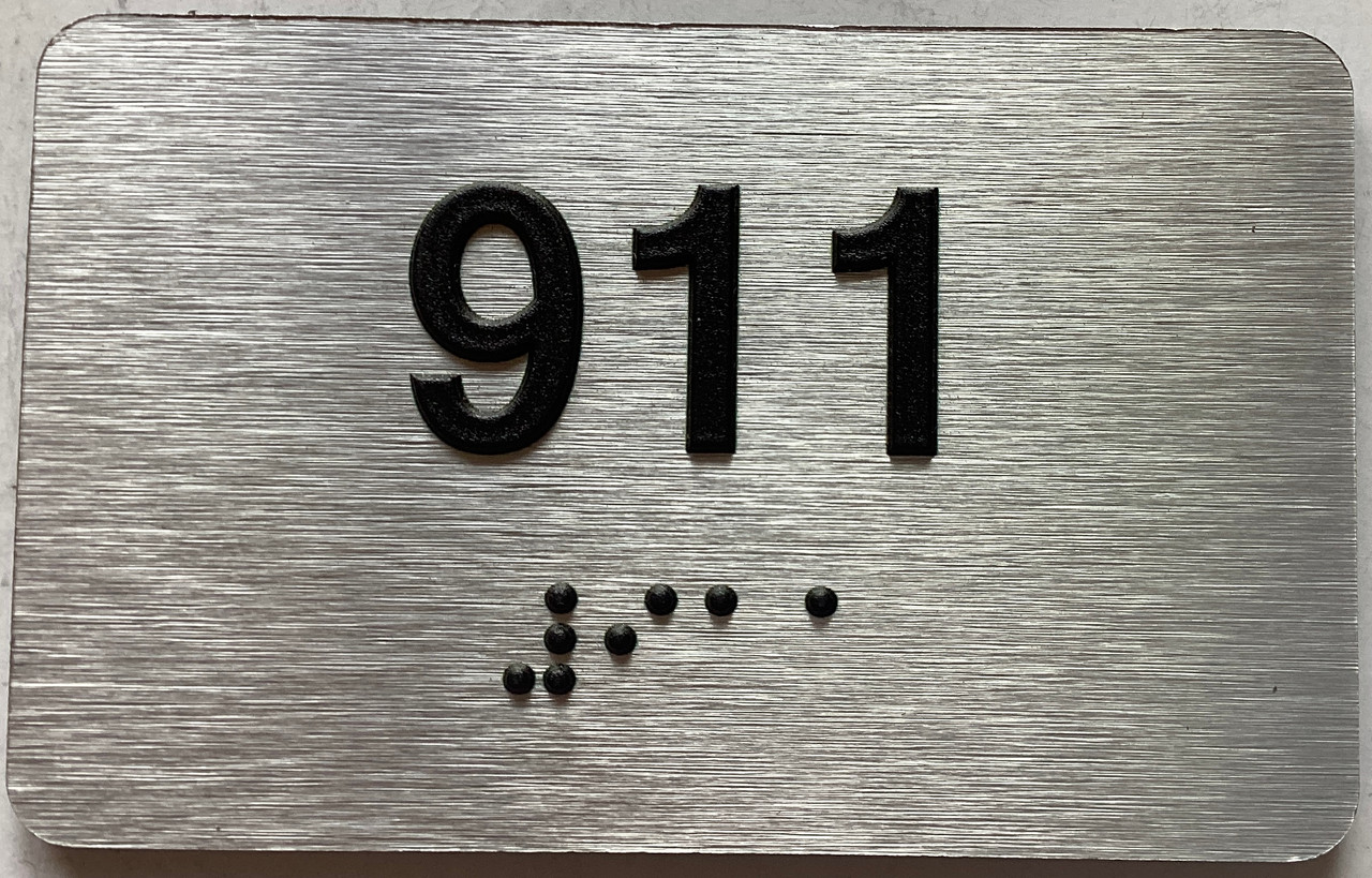 Apartment number 911 sign -Unit Number 911 sign / Suite 911 sign ...