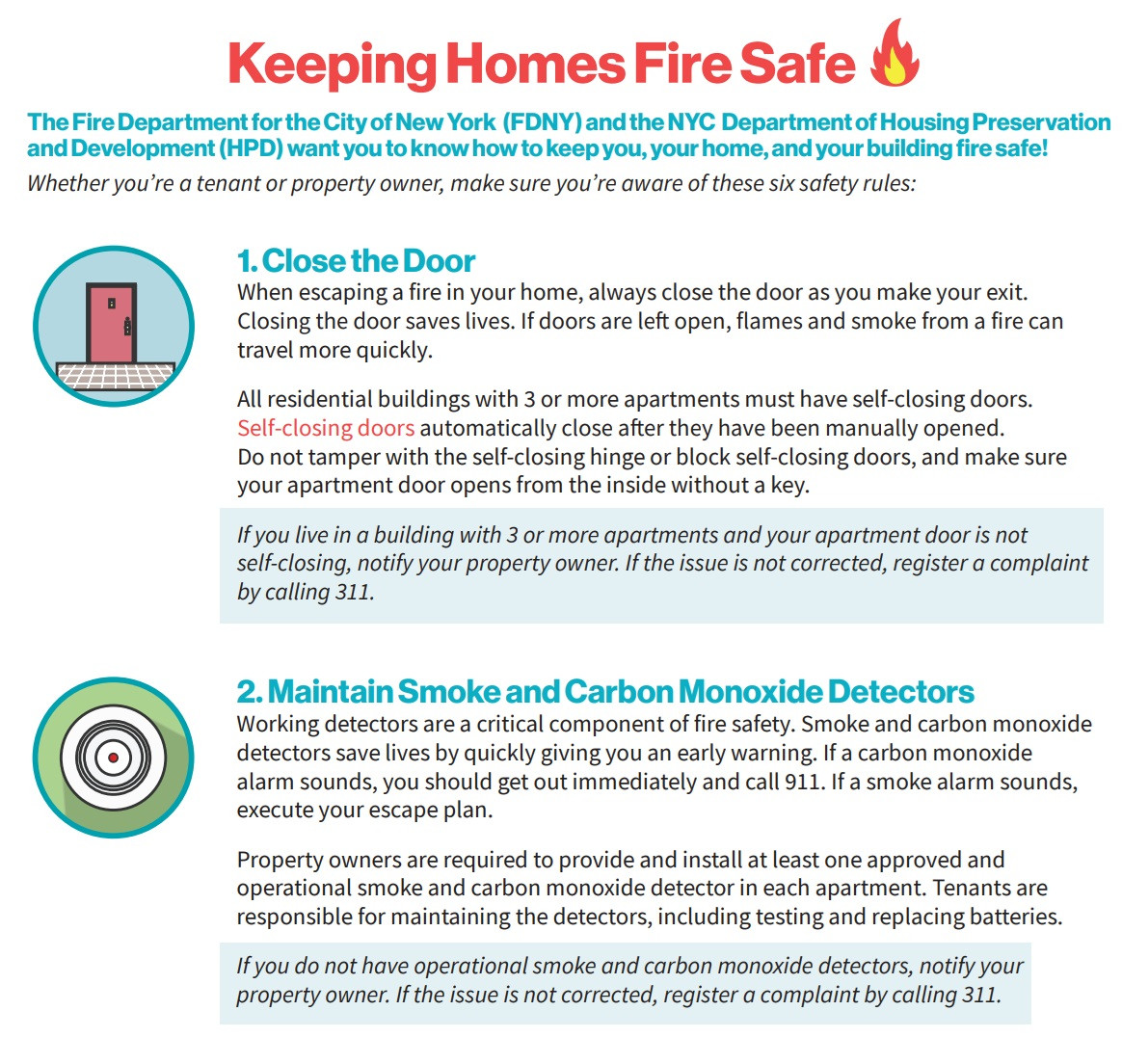 keep home fire safe hpd flyer