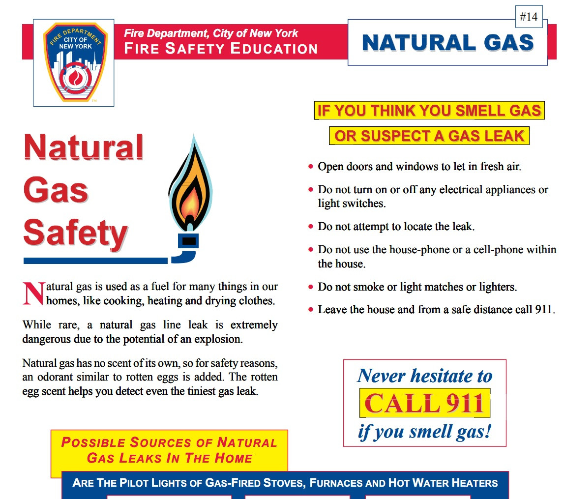Natural Gas Safety and the Importance of Leak Detectors: Guidance from FDNY