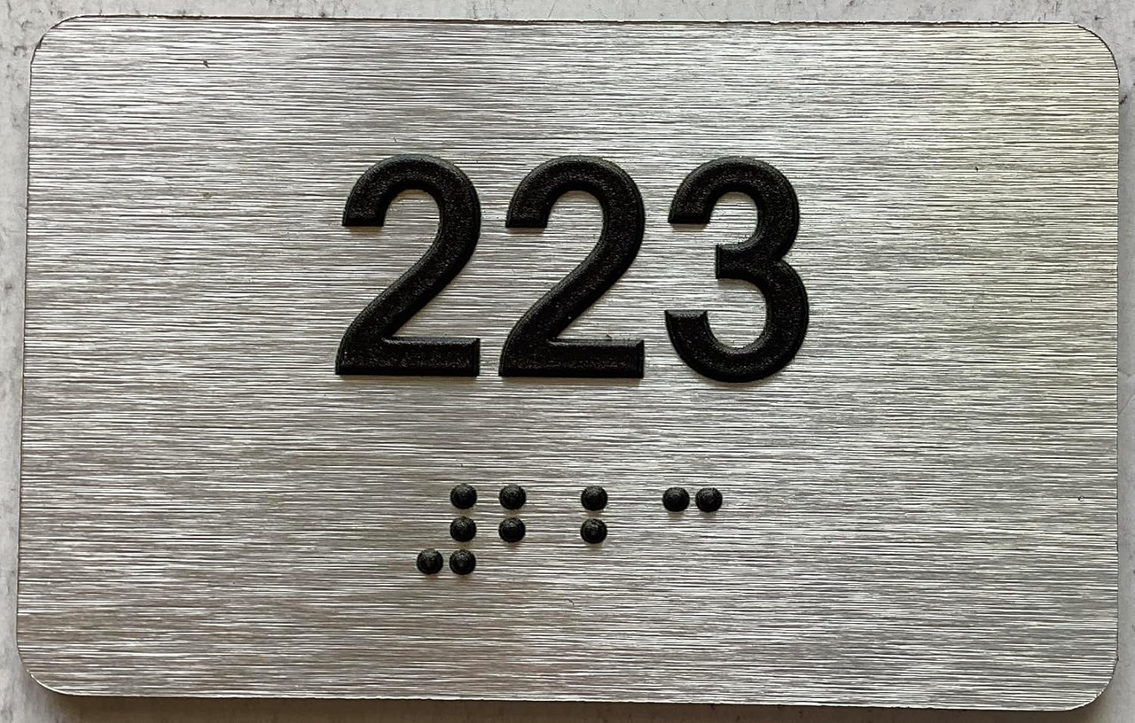 Apartment number sign - Unit number sign / Suite number sign comes with ...