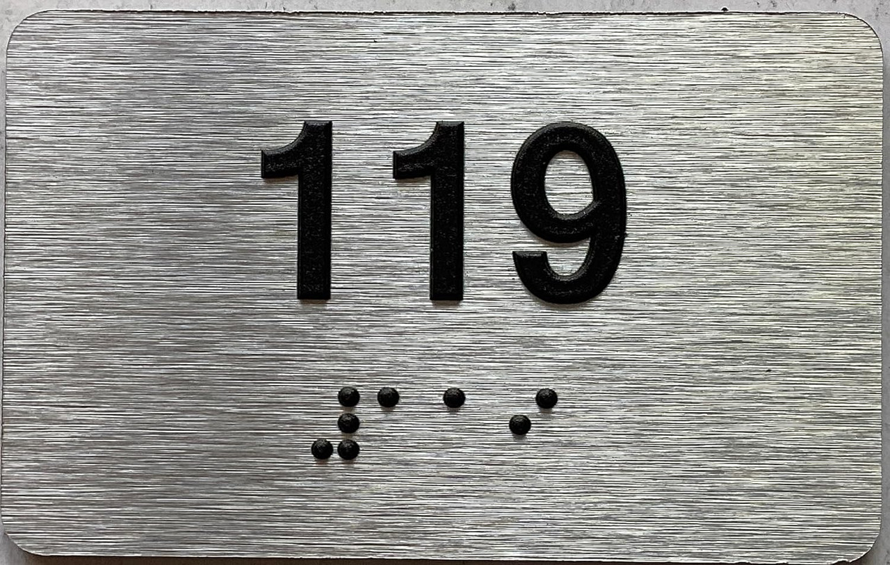 Apartment number sign - Unit number sign / Suite number sign comes with ...