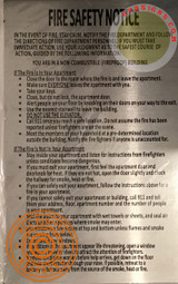 FIRE SAFETY NOTICE FIRE HPD NOON FIRE PROOF BUILDING (1)