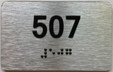 Apartment number 507 sign -Unit Number 507 sign / Suite 507 sign ...