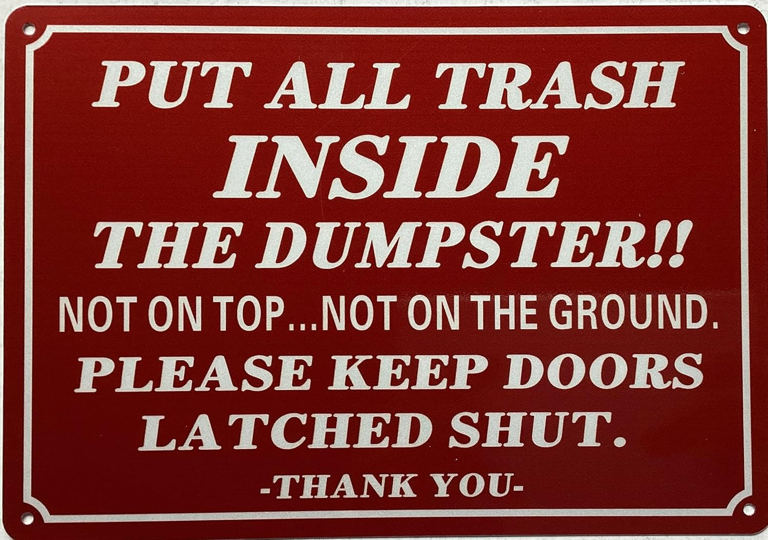 DSNY garbage stickers