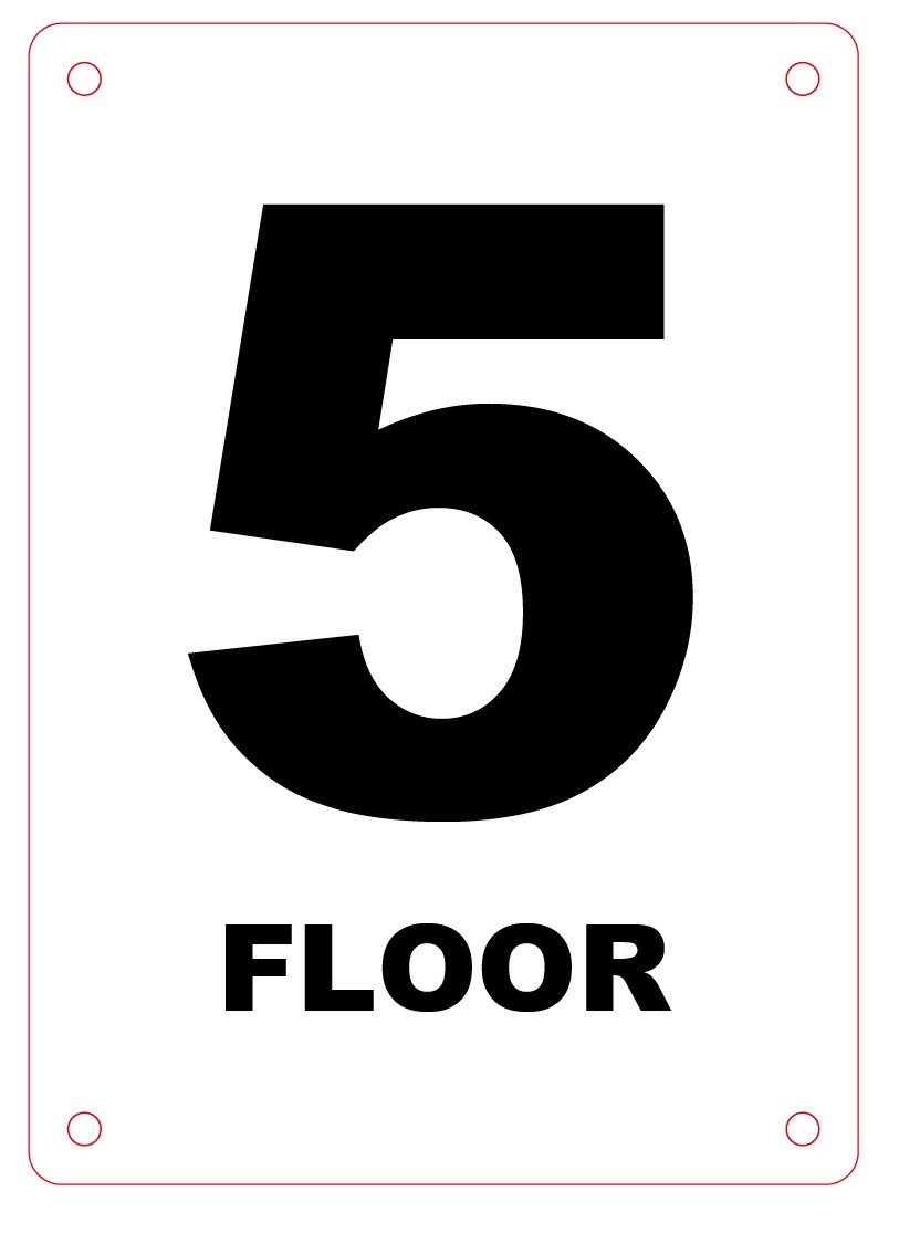 BUILDING REGISTRATION NUMBER Signage