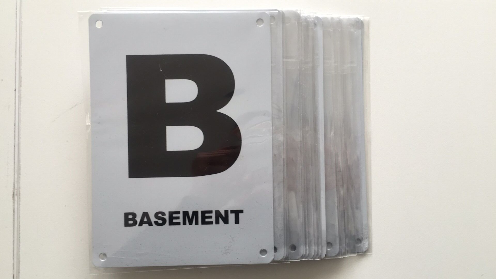 BASEMENT SIGN