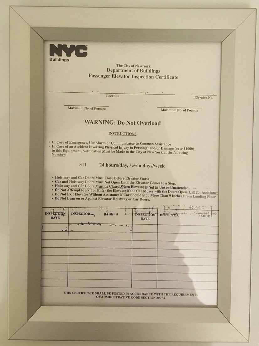 Post Certificate of Inspection Visit Frame Requirements: Compliance ...