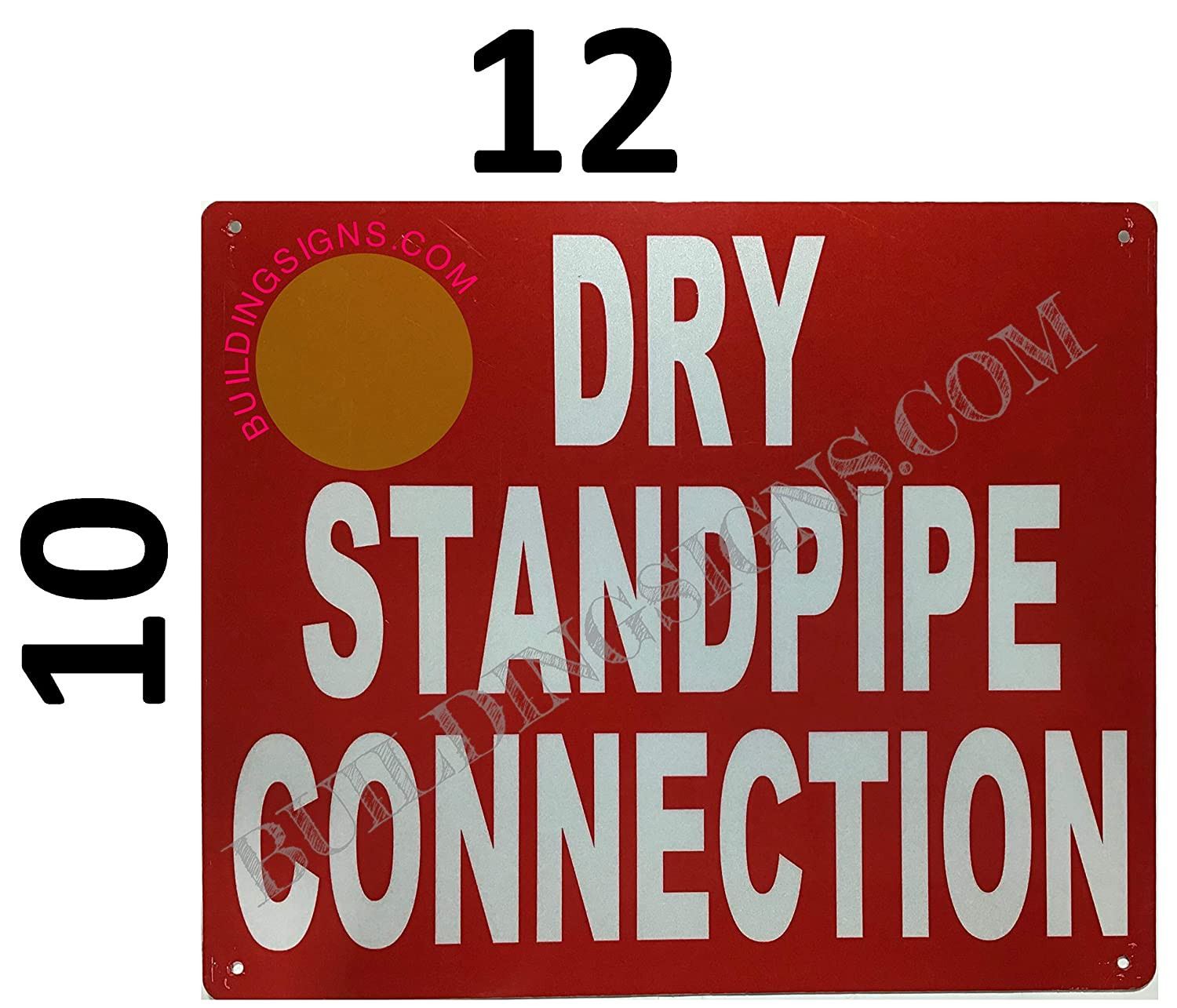Dry Standpipe Connection Sign