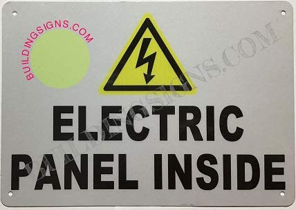 Electrical Panel Inside Sign