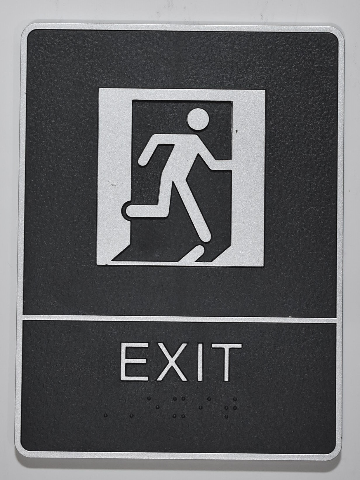 FIRE EXIT NO Entry Sign