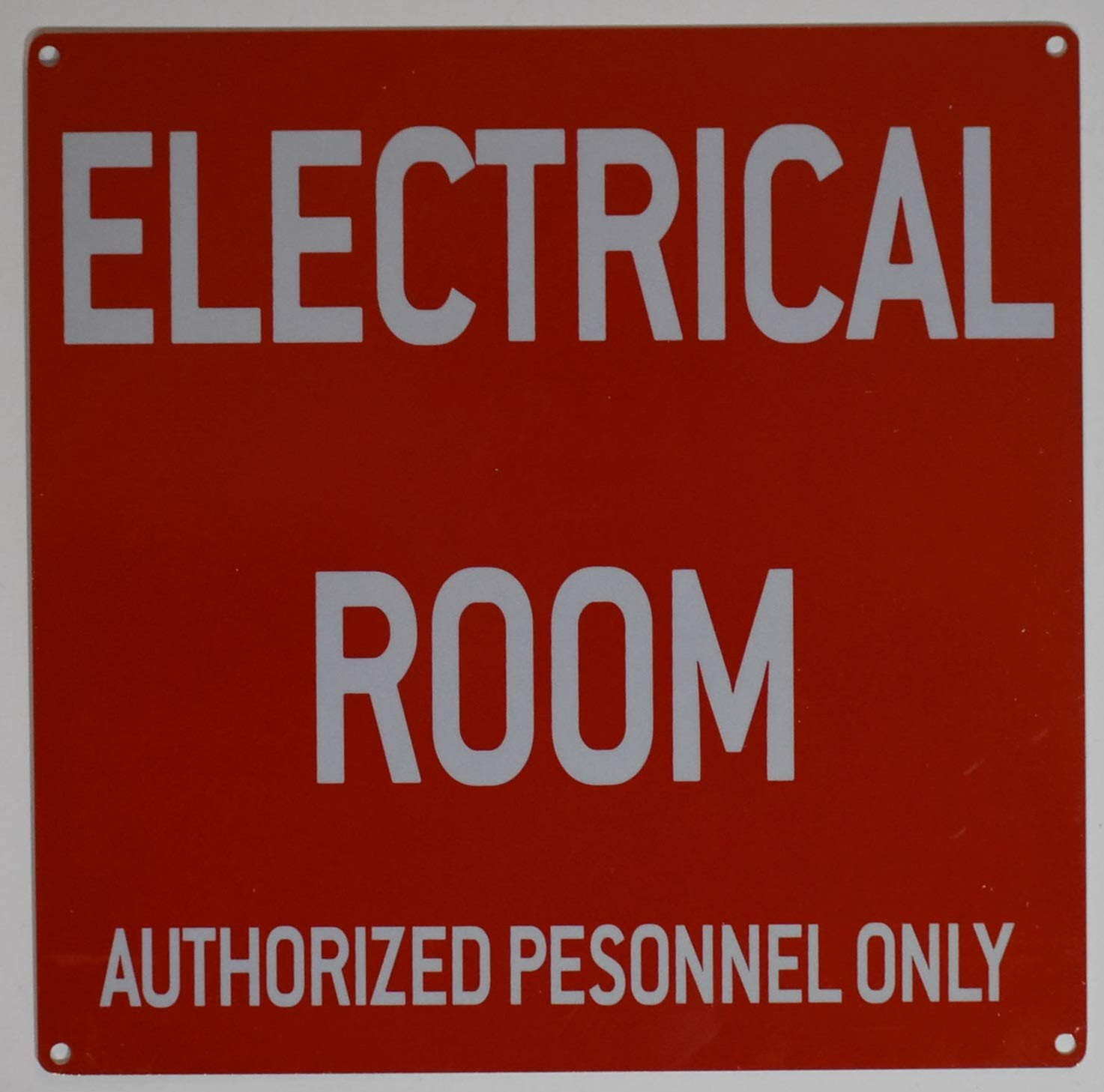 Main Electrical Sprinkler Riser Sign