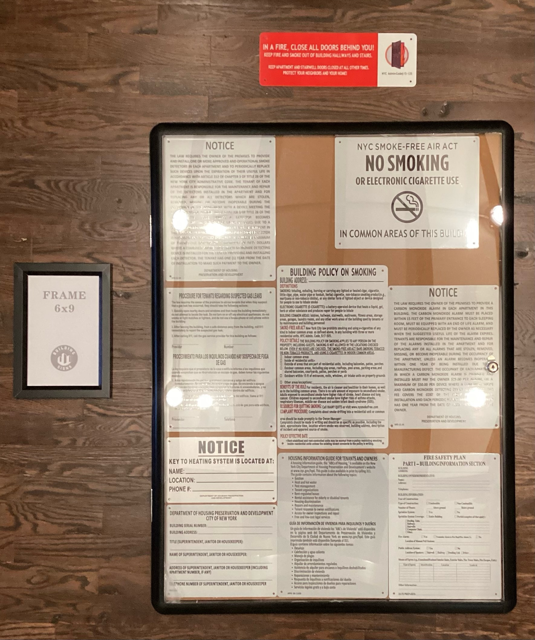 NYC HPD - FULL SIGNS PACKAGE