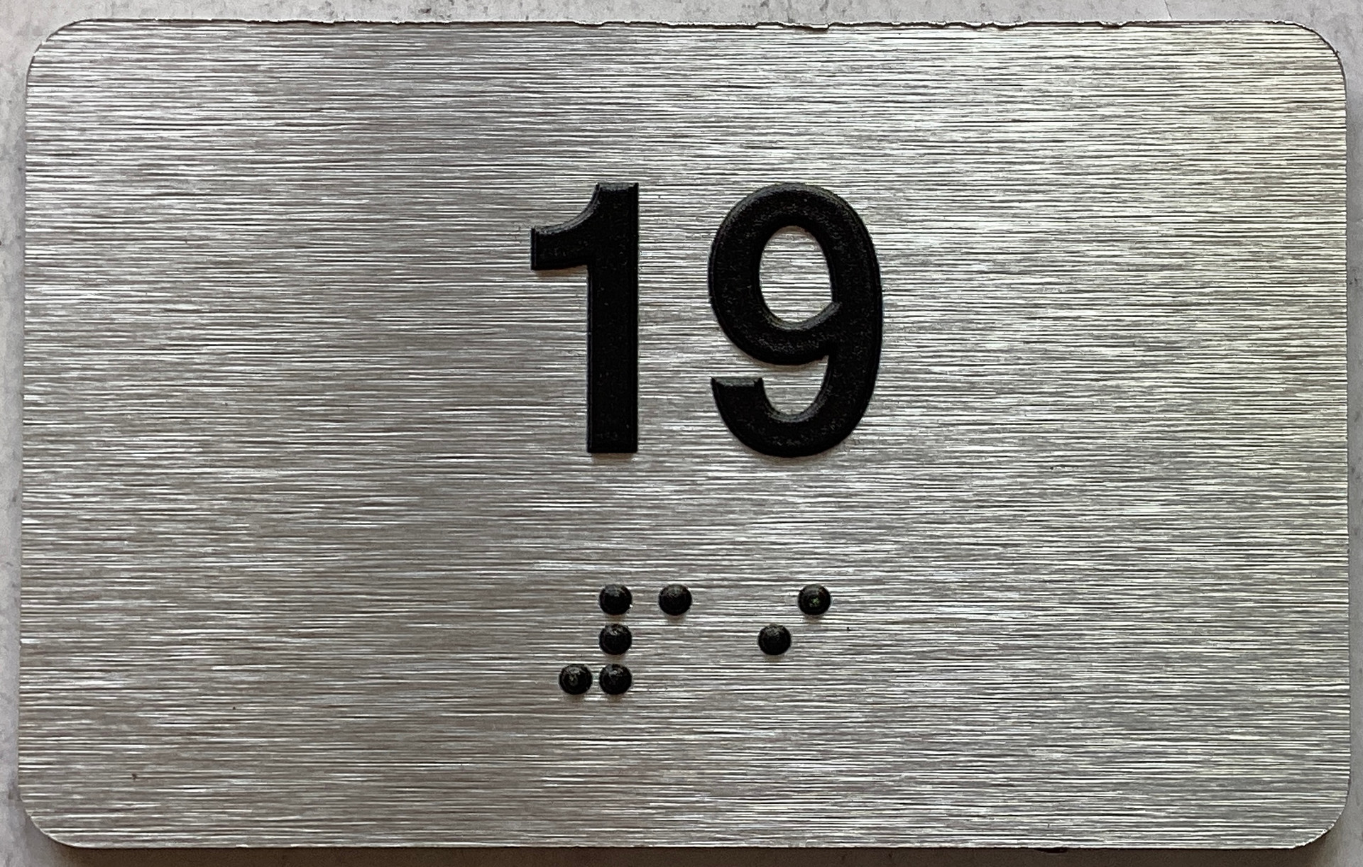 Apartment Number / house number signs