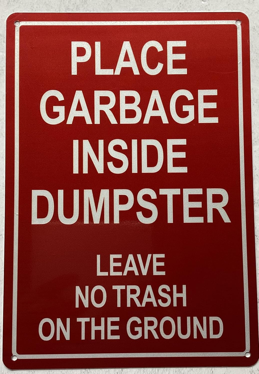DSNY garbage stickers