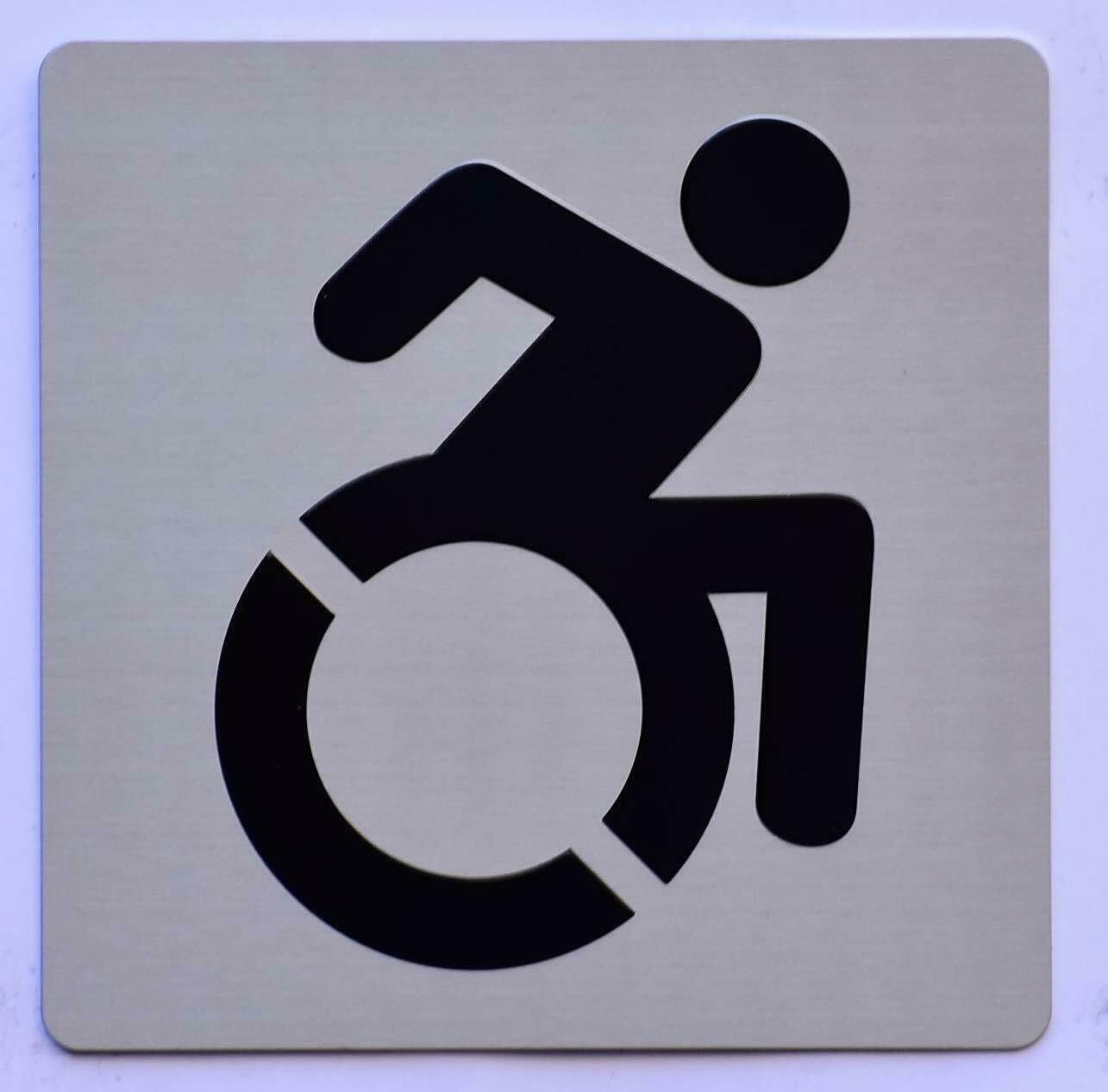 ADA-International Symbol of Accessibility (ISA) Sign-Tactile Signs