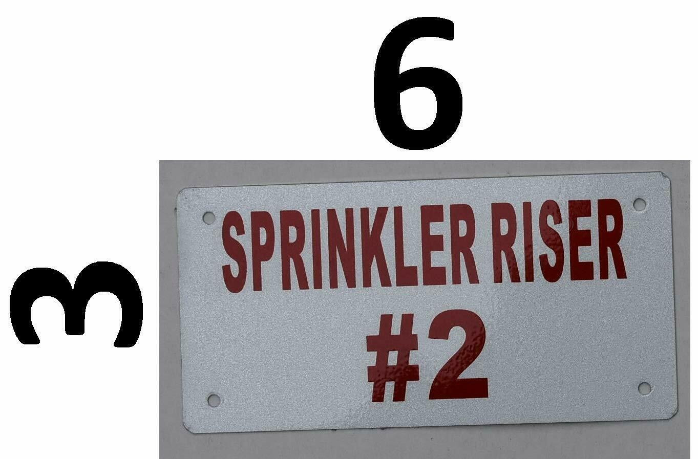 Sprinkler Riser #2 Sign