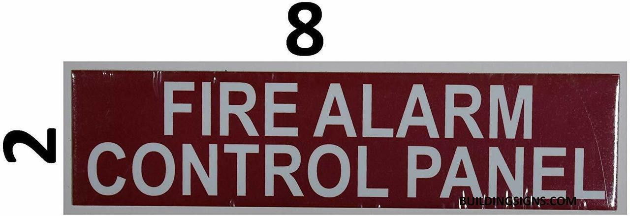 FIRE Alarm Control Panel Sign
