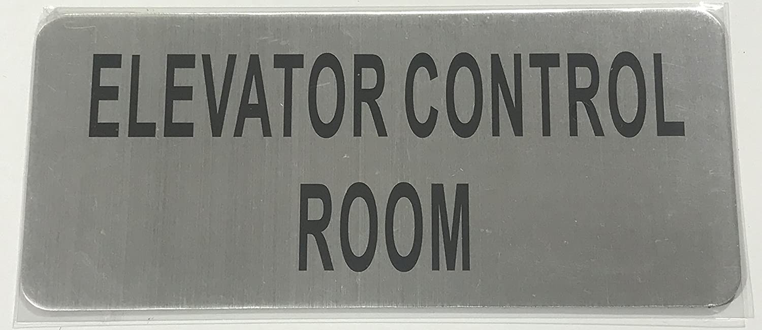ELEVATOR CONTROL ROOM SIGN-The Mont argent line.