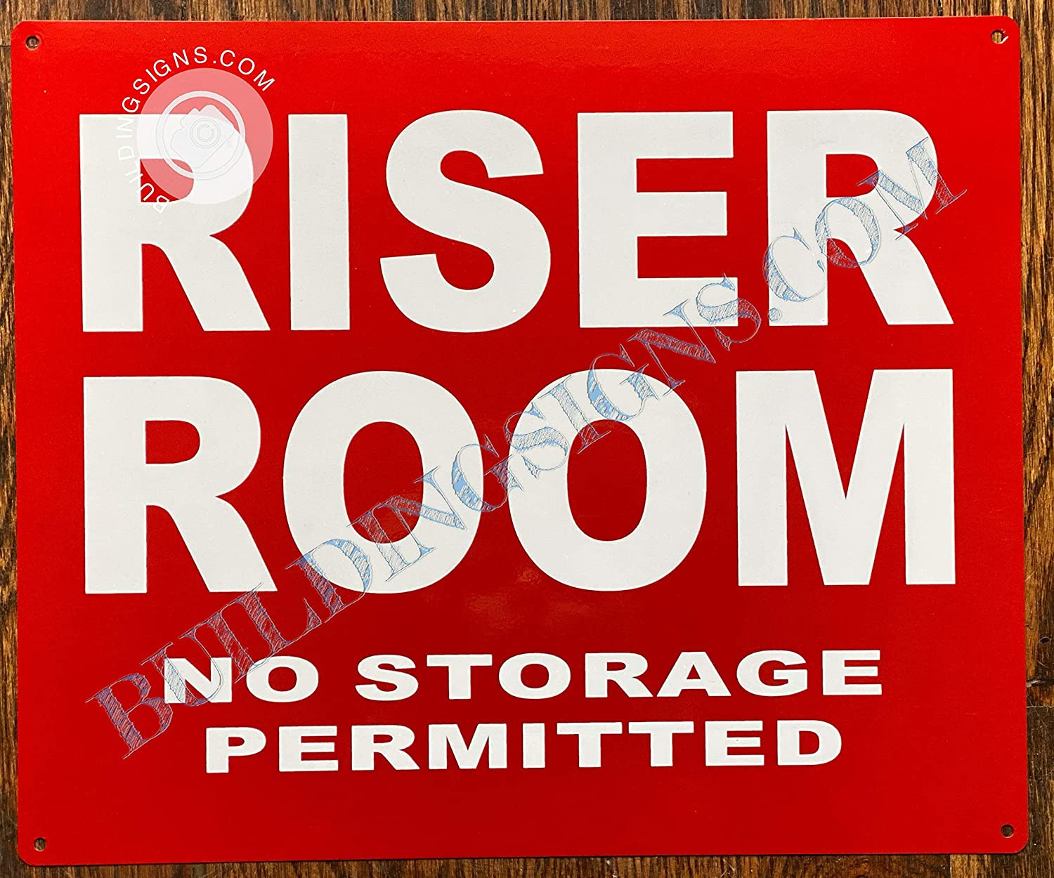 Riser Room Sign