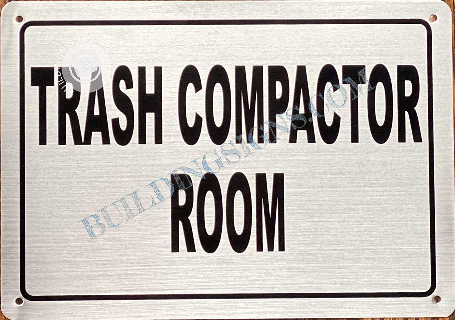 TRASH ROOM SIGNS / CHUTE ROOM SIGNS
