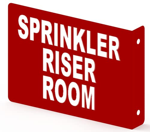 Sprinkler Room Sign
