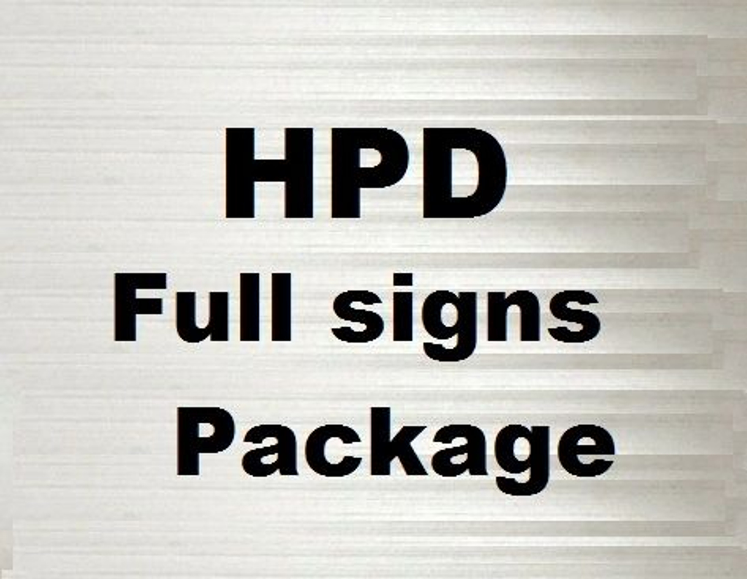 THE OFFICIAL SITE FOR ALL NYC HPD SIGNS, DOB SIGNS AND BUILDING SIGNS ...
