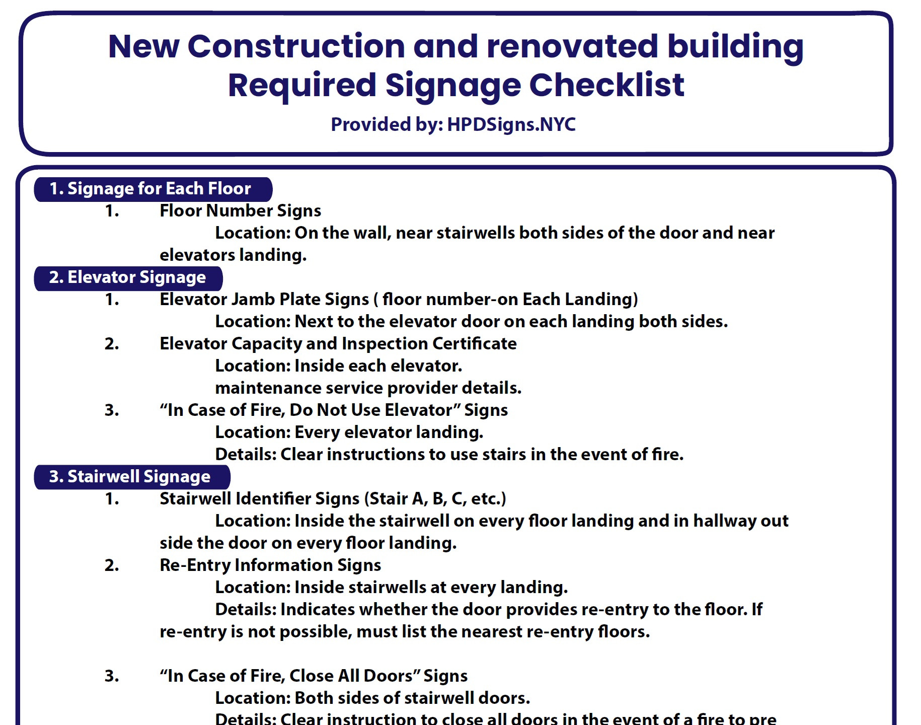 THE OFFICIAL SITE FOR ALL NYC HPD SIGNS, DOB SIGNS AND BUILDING SIGNS ...