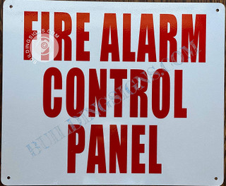 FIRE Alarm Control Panel Sign