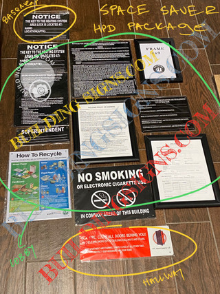 NYC HPD - FULL SIGNS PACKAGE